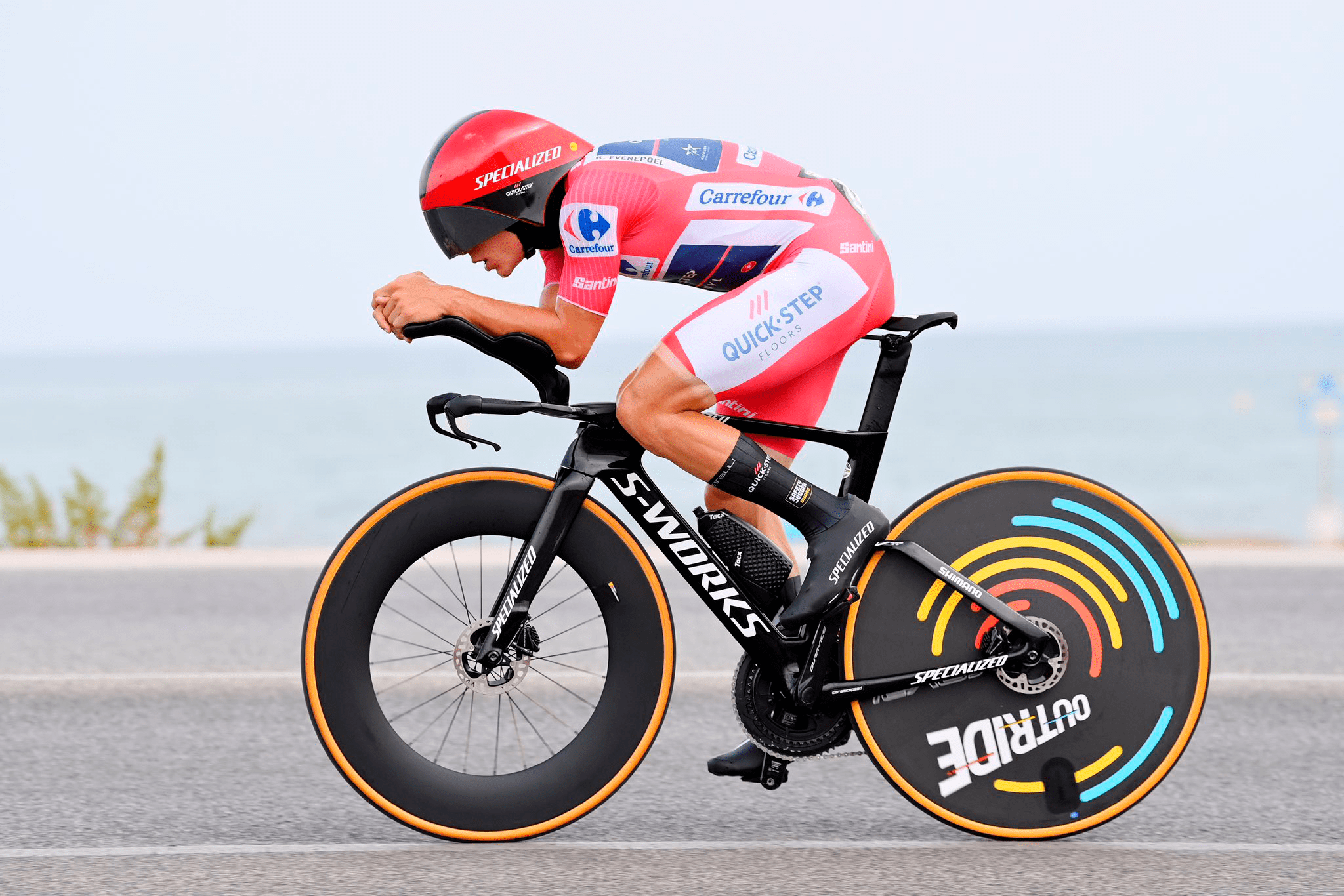 Remco Evenepoel gana la 10ª etapa de La Vuelta y sigue líder de la ...