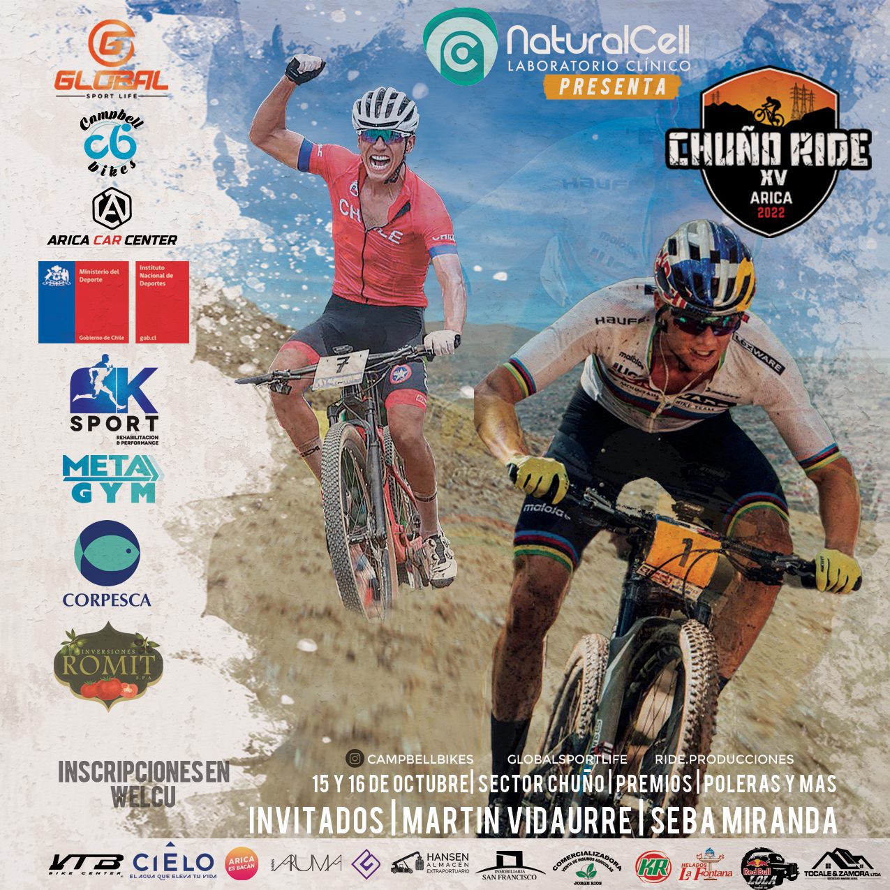 Inscripciones disponibles para la 2ᵃ versión de Chuño Ride – Ridechile.cl